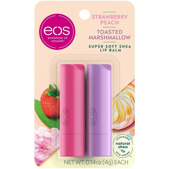 eos | Makeup | Eos Lip Balm With Shea Butter Longlasting Multiflavor 2 ...